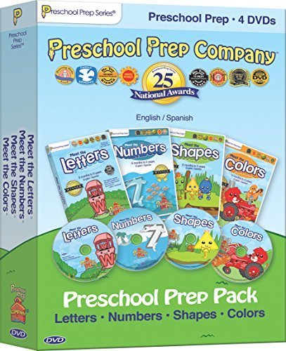 Amazon.com: Preschool Prep Pack - 4 DVDs (Meet the Letters, Meet the ...