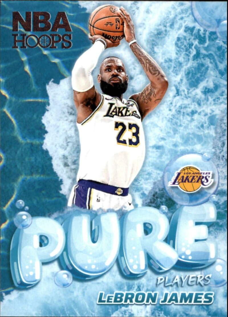 Amazon.com: 2024-25 NBA Hoops Pure Players #8 LeBron James Los Angeles ...