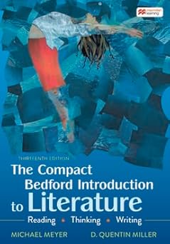 Amazon.com: The Compact Bedford Introduction to Literature: Reading ...