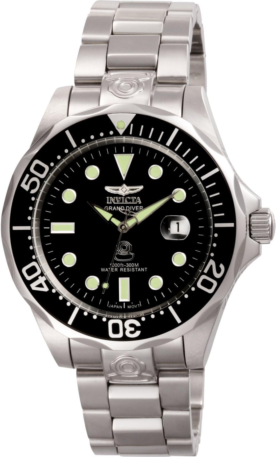 Invicta Pro Diver reloj automático para hombre de acero inxidable ...