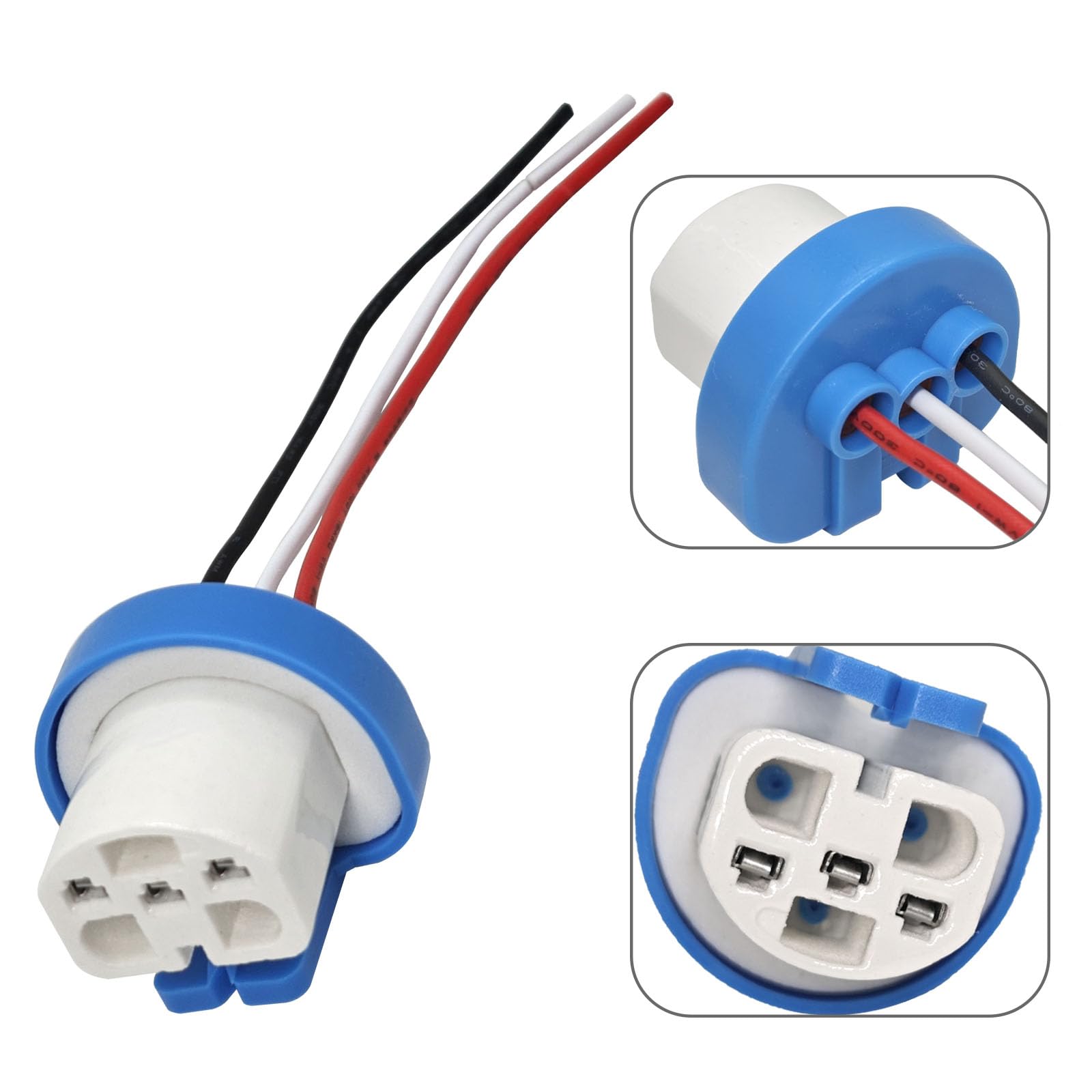 9007 HB5 Headlight Connector 9007 HB5 Female Headlight Socket Connector ...