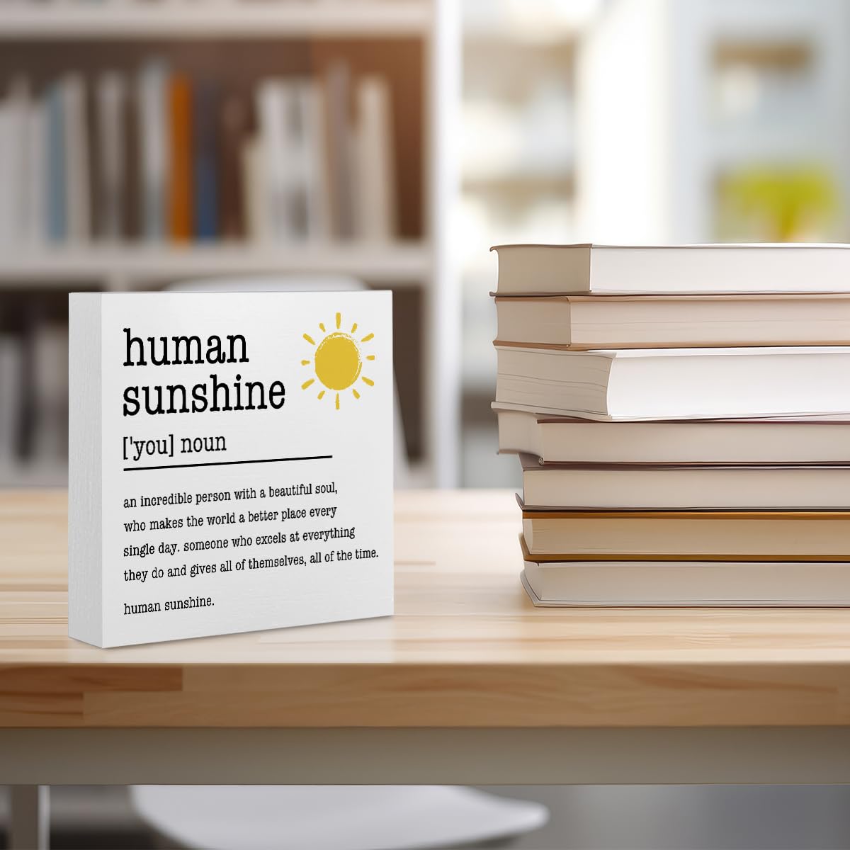 Snapklik.com : Sunshine Gifts Inspirational Office Supplies Human ...