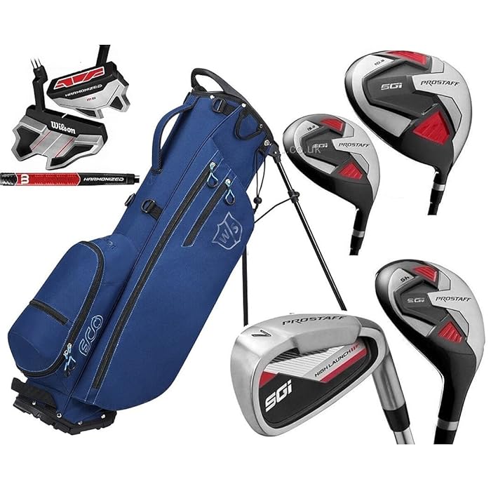 Buy Wilson ProStaff SGI – Men’s Complete Golf Club Set Graphite Shafted ...