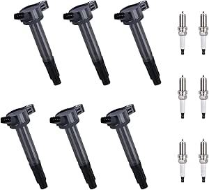 Amazon.com: AMprime Ignition Coil Pack and Spark Plugs Sets of 6 Compatible with Toyota Lexus ...