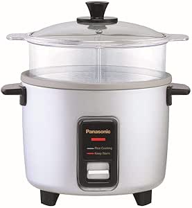Amazon.com: PANASONIC SRW10FGE Olla arrocera automática/vaporera : Hogar y Cocina