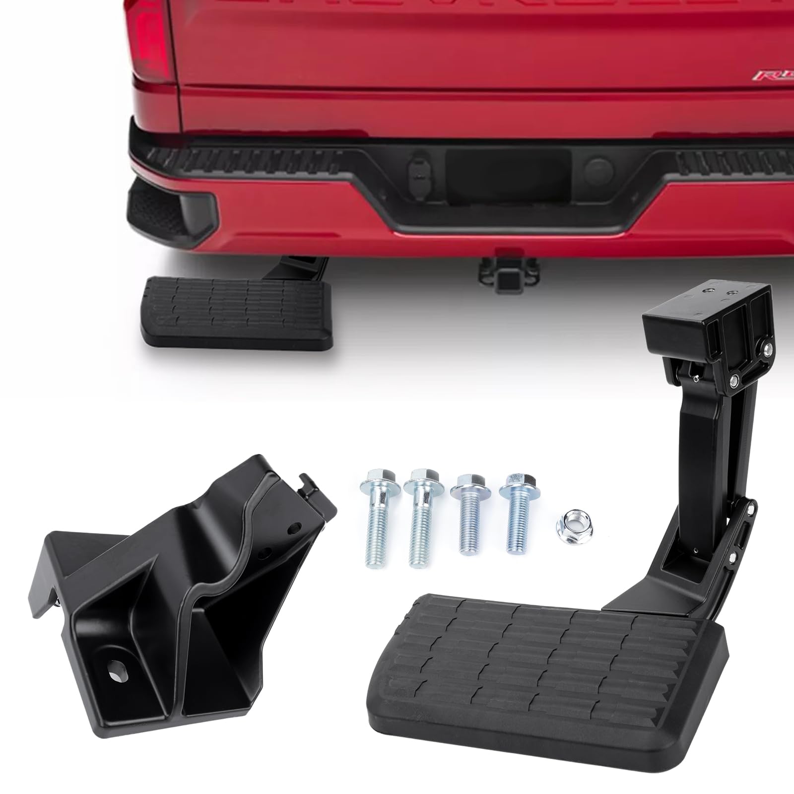 Toyota Tundra Side Steps Rear Bed Step Tailgate Bedstep Fit For Toyota ...