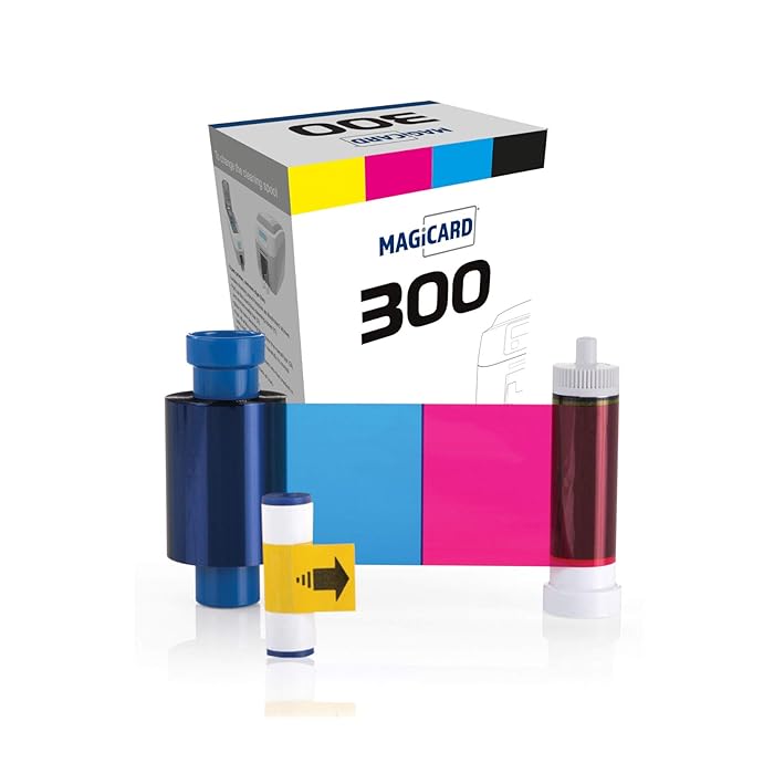 Buy Magicard MC300YMCKO Full-Colour YMCKO Printer Ribbon - Only Works ...