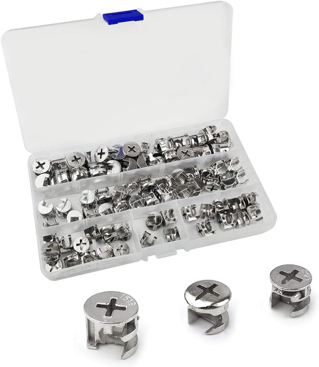 75 Pcs Furniture Connecting Cam Lock Fittings, Furniture Connecting ...