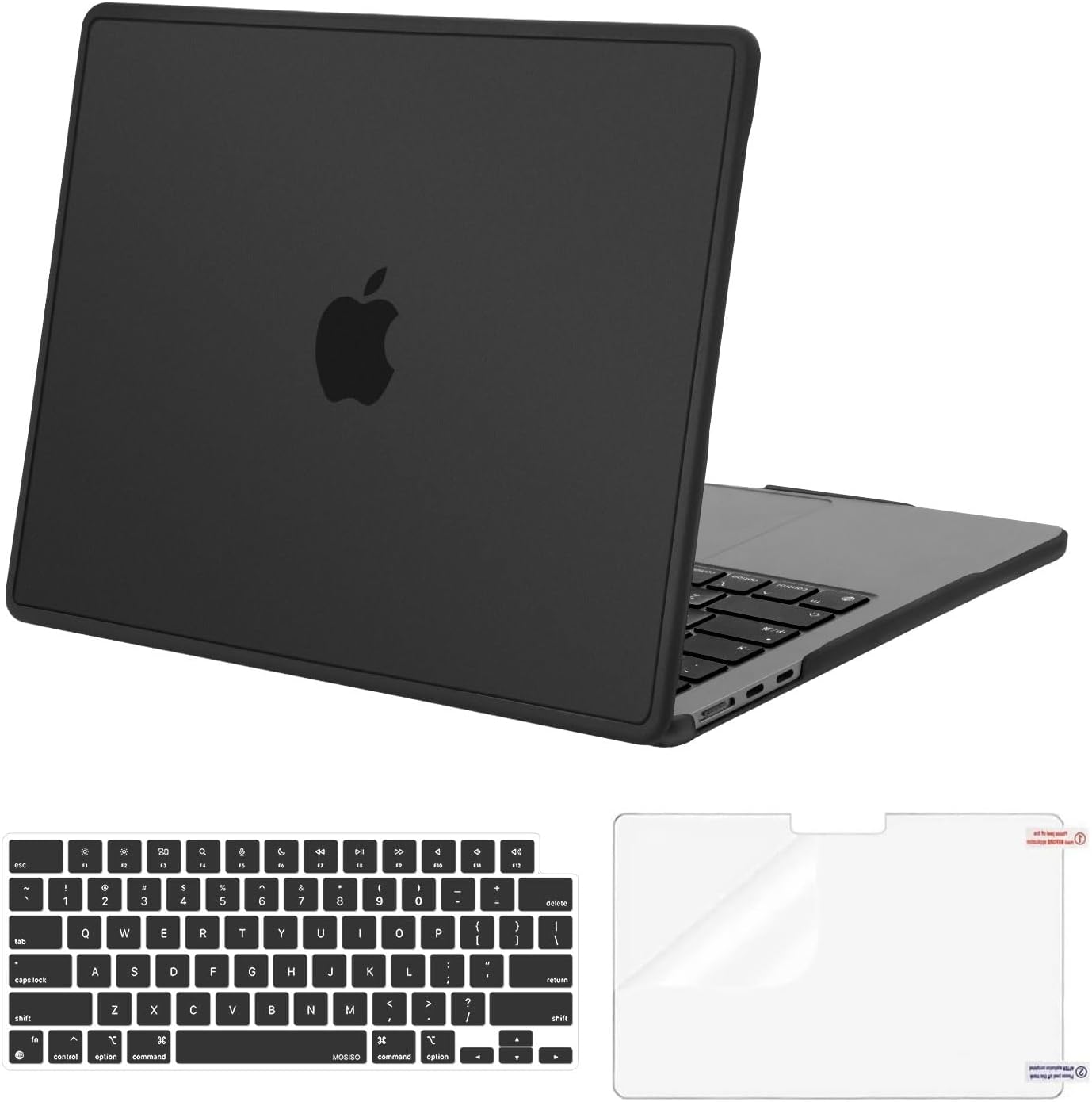 Amazon.com: MOSISO Compatible with MacBook Air 13 inch Case 2026-2022 ...