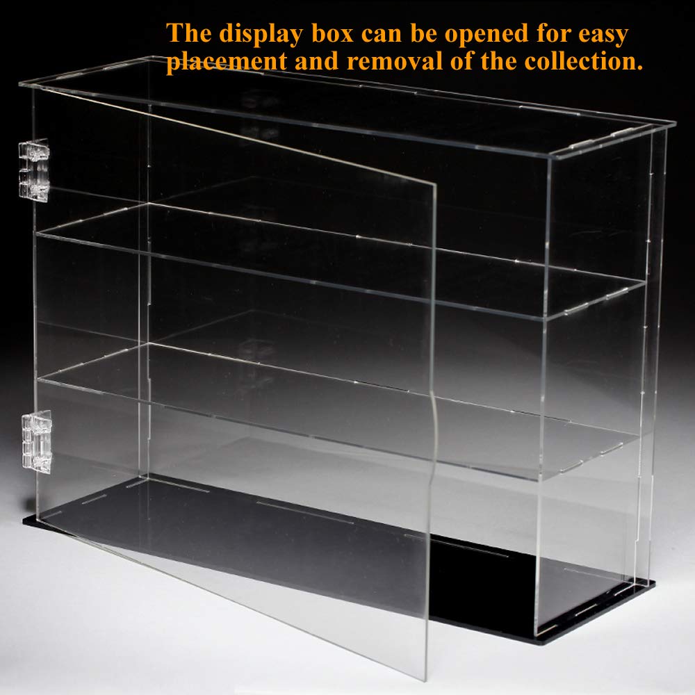 Snapklik.com : LASOA 3 Tier Acrylic Display Case For Collectibles ...