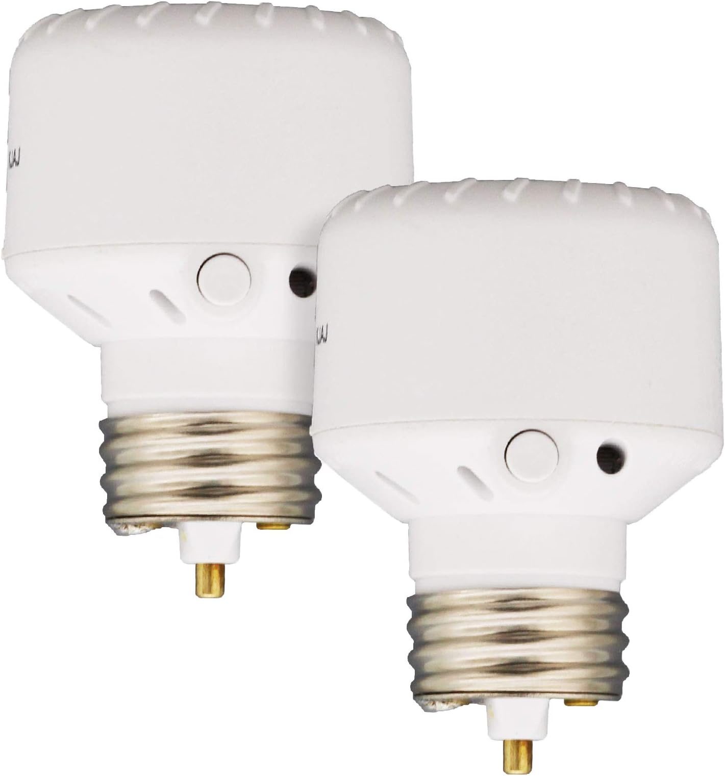 Westek Light Sensor Socket for Outdoor Lighting, 2 Pack - Auto Dusk to ...