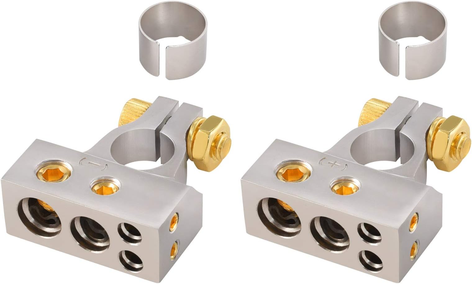 2 4 8 Or 10 Gauge Battery Terminals W Shims | Desertcart UNITED STATES