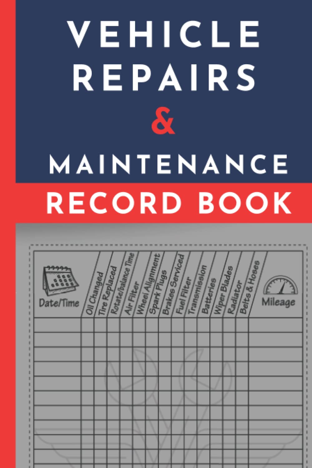 vehicle Repairs And Maintenance record book: car maintenance and repair ...