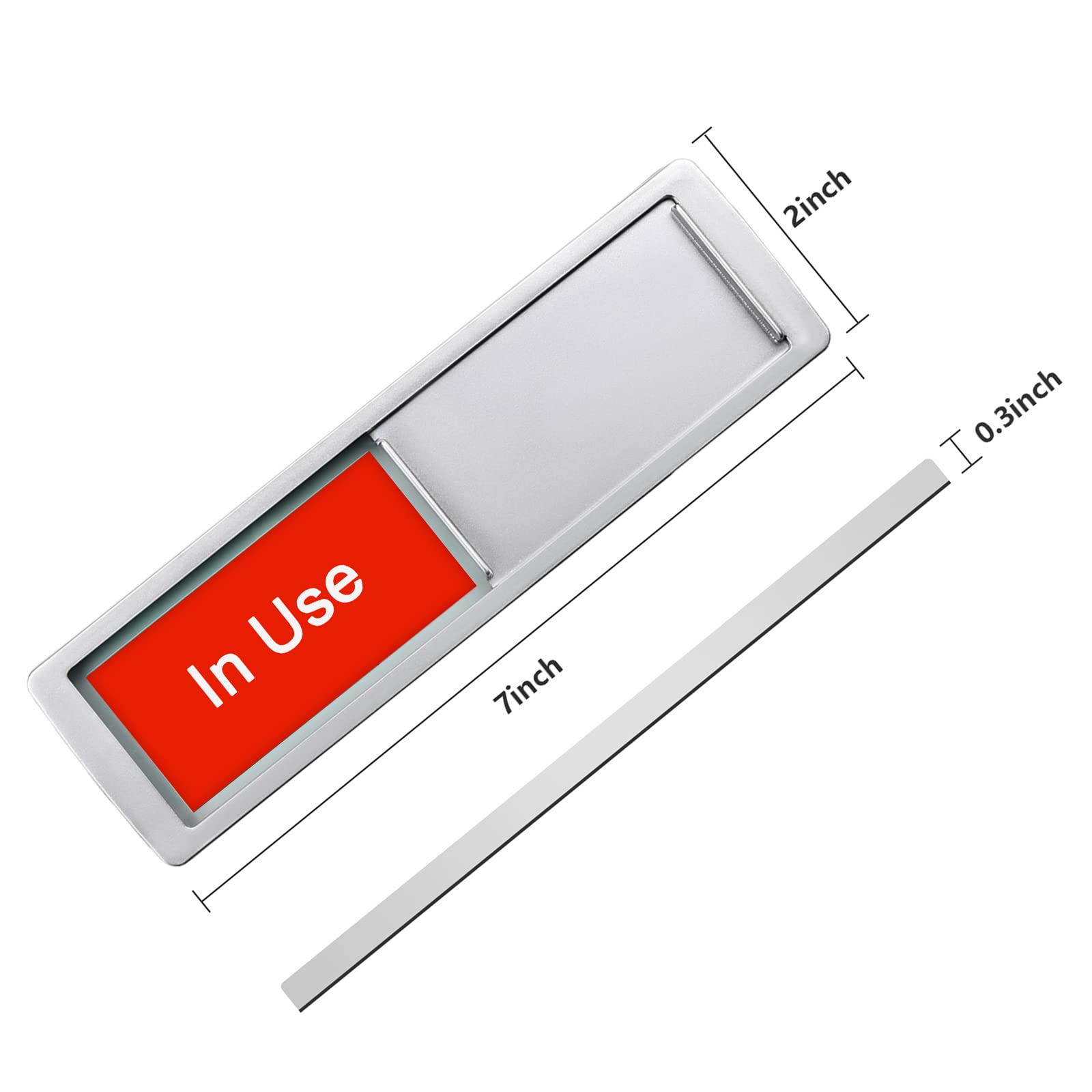 Snapklik.com : Privacy Sign, In Use/Available For Home Office Restroom ...