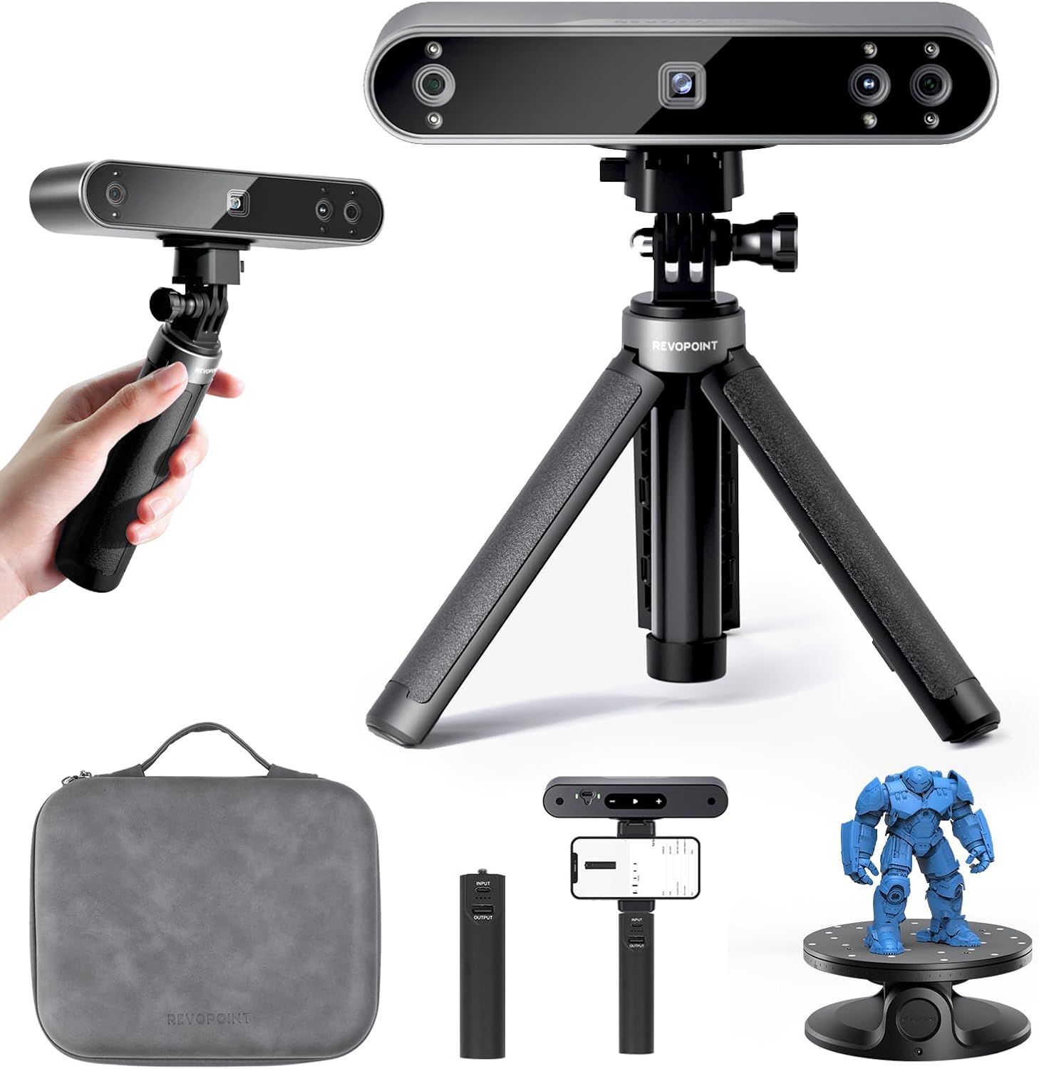 Amazon.com: Revopoint POP 3 Handheld 3D Printing 3D Scanner, 3D Scanner ...