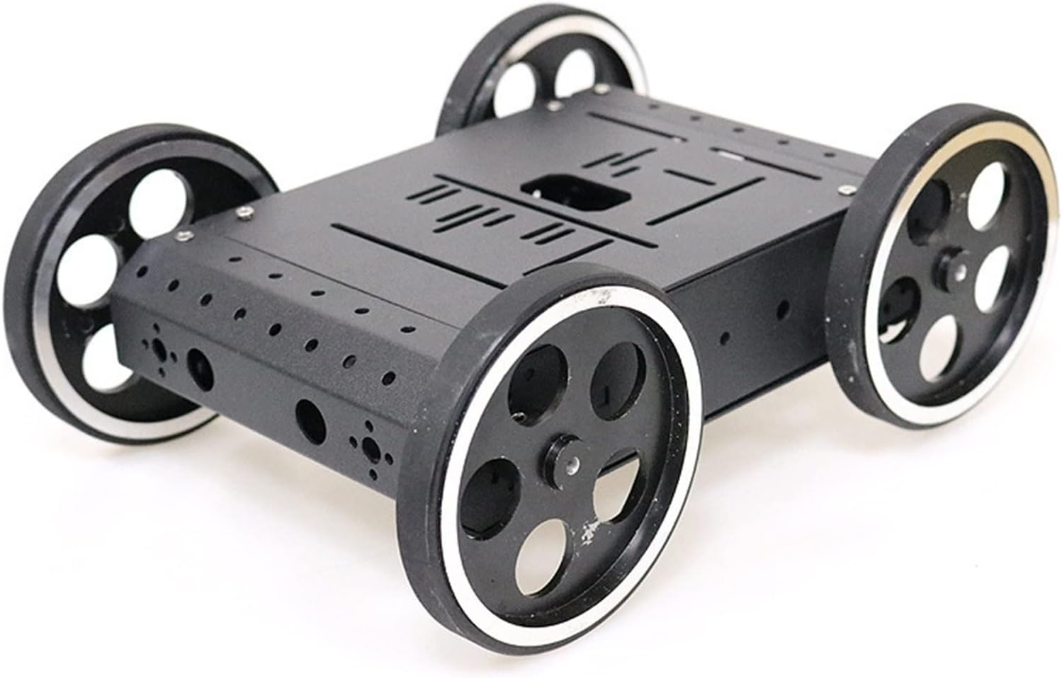 Amazon.com: 4WD Wheel Smart Car 4WD Chassis DIY Mobile Robot Aluminum ...