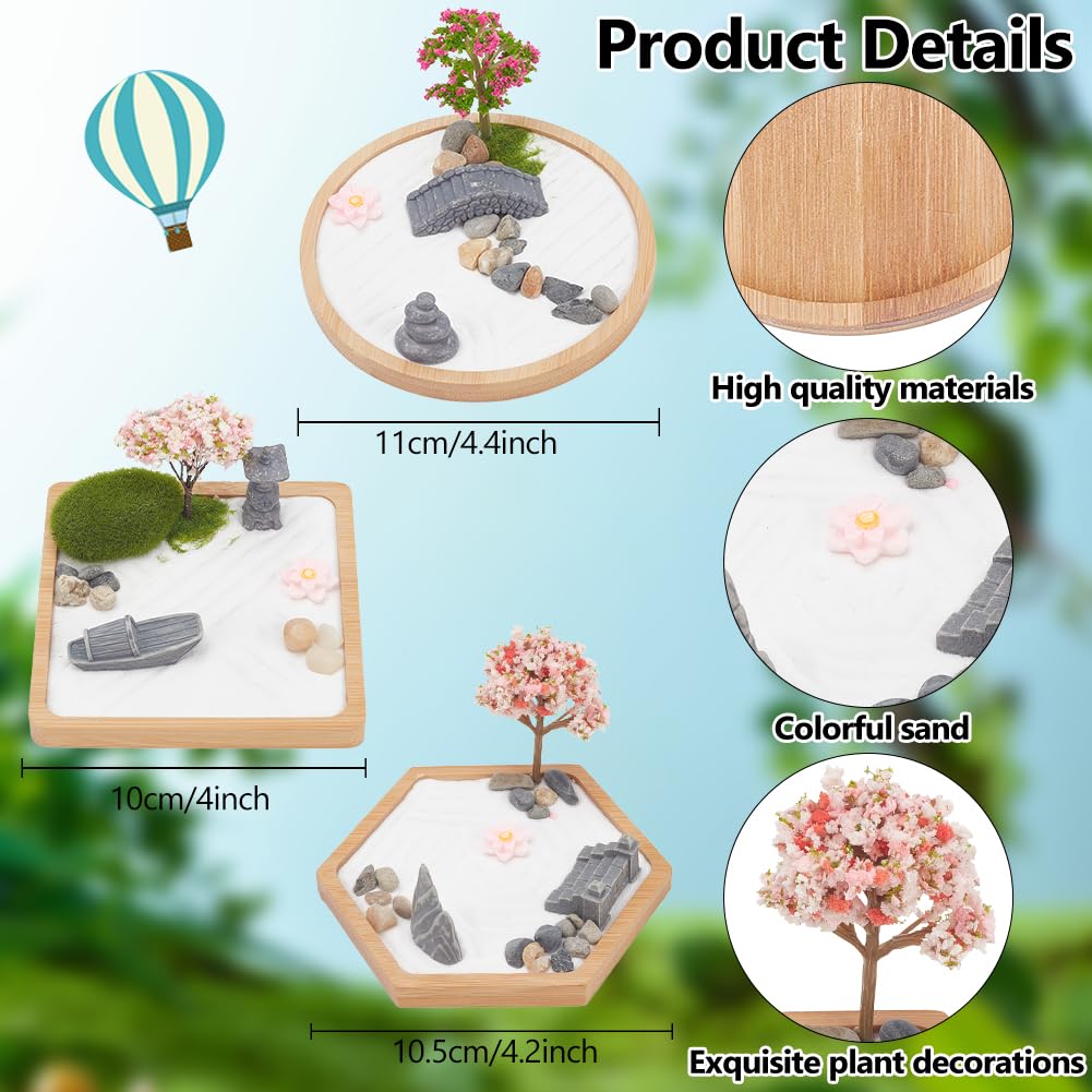 Miniature Japanese Rock Garden Kit Amazon.com: Mini Meditation Zen