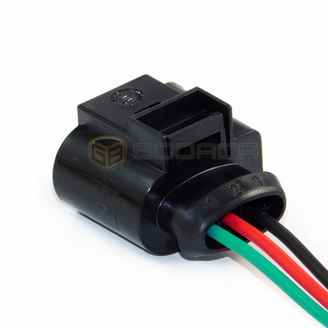Snapklik.com : 1x Connector 3-way For Audi Fuel Pressure Sensor 4D0 971 993