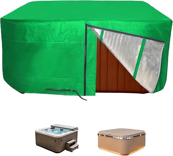 Amazon.com : Chuanke Insulated Hot Tub Thermal Cover, Square Insulation ...