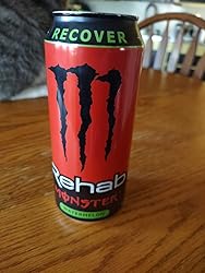 Amazon.com : Monster Energy Monster Rehab Strawberry Lemonade + Energy ...