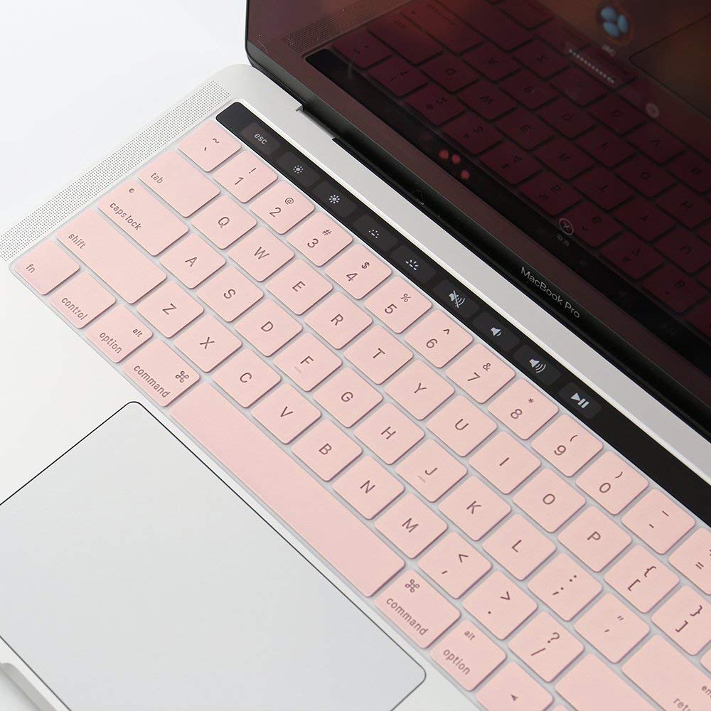 Rose Gold Keyboard Cover Protector for MacBook Pro 13/15 inch with ...
