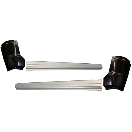 Amazon.com: Pair Slip-on Crew Cab Rocker Panels Compatible with 2009 ...