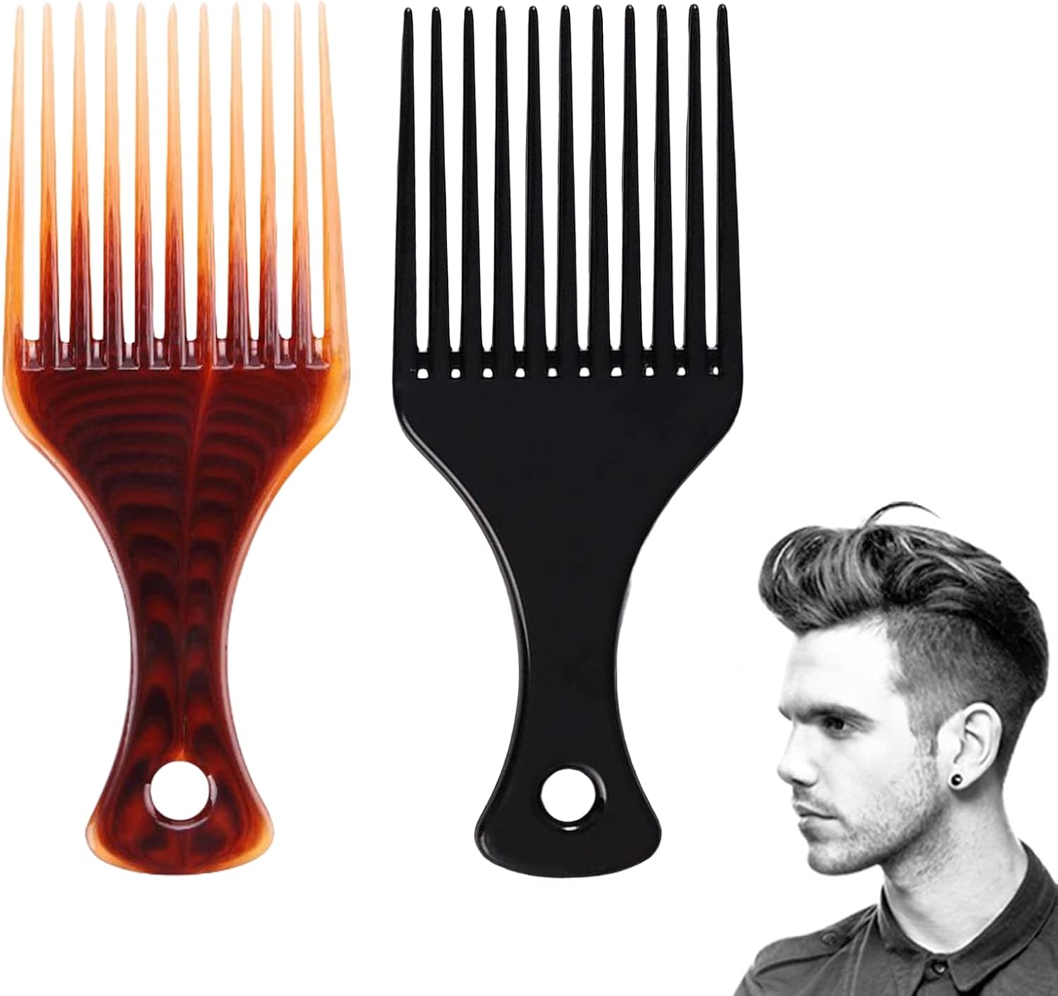 Peigne à Cheveux Africain Pick, Peigne Afro, Afro Comb, Peigne en ...