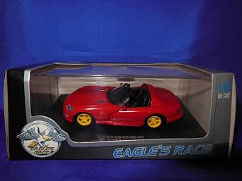 Amazon.co.jp: 1/43 EAGLE'S RACE Dodge Viper GE VIPER RED Eiji Yamada ...
