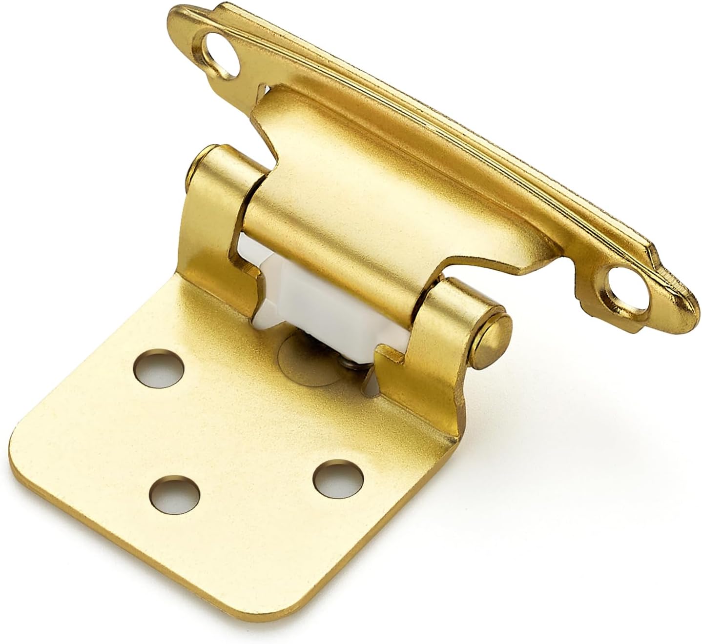 Ravinte 20 Pack (10 Pairs) 1/2 inch Overlay Cabinet Hinges, Self ...