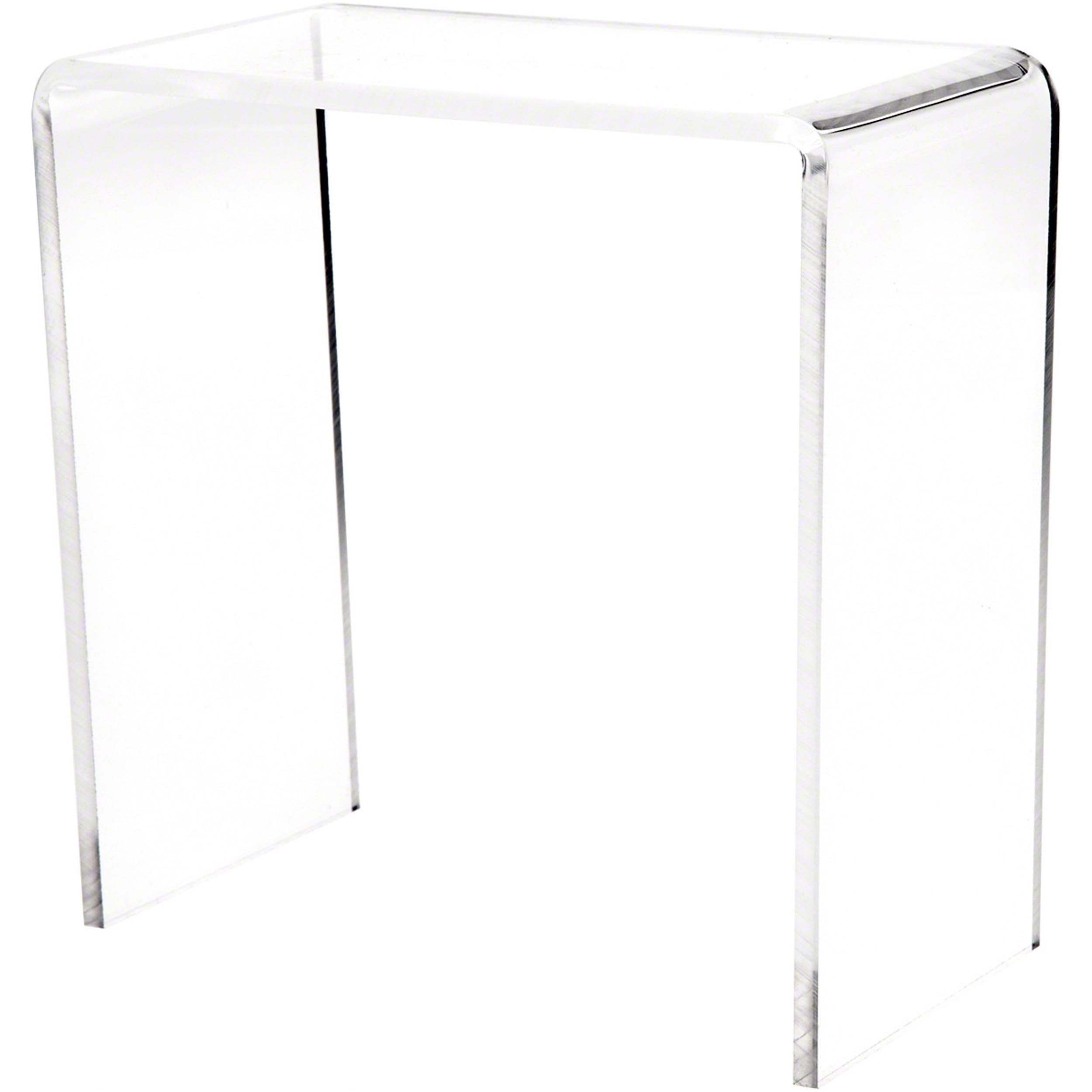 Amazon.com: Plymor Clear Acrylic Vertical Rectangular Display Riser, 6 ...