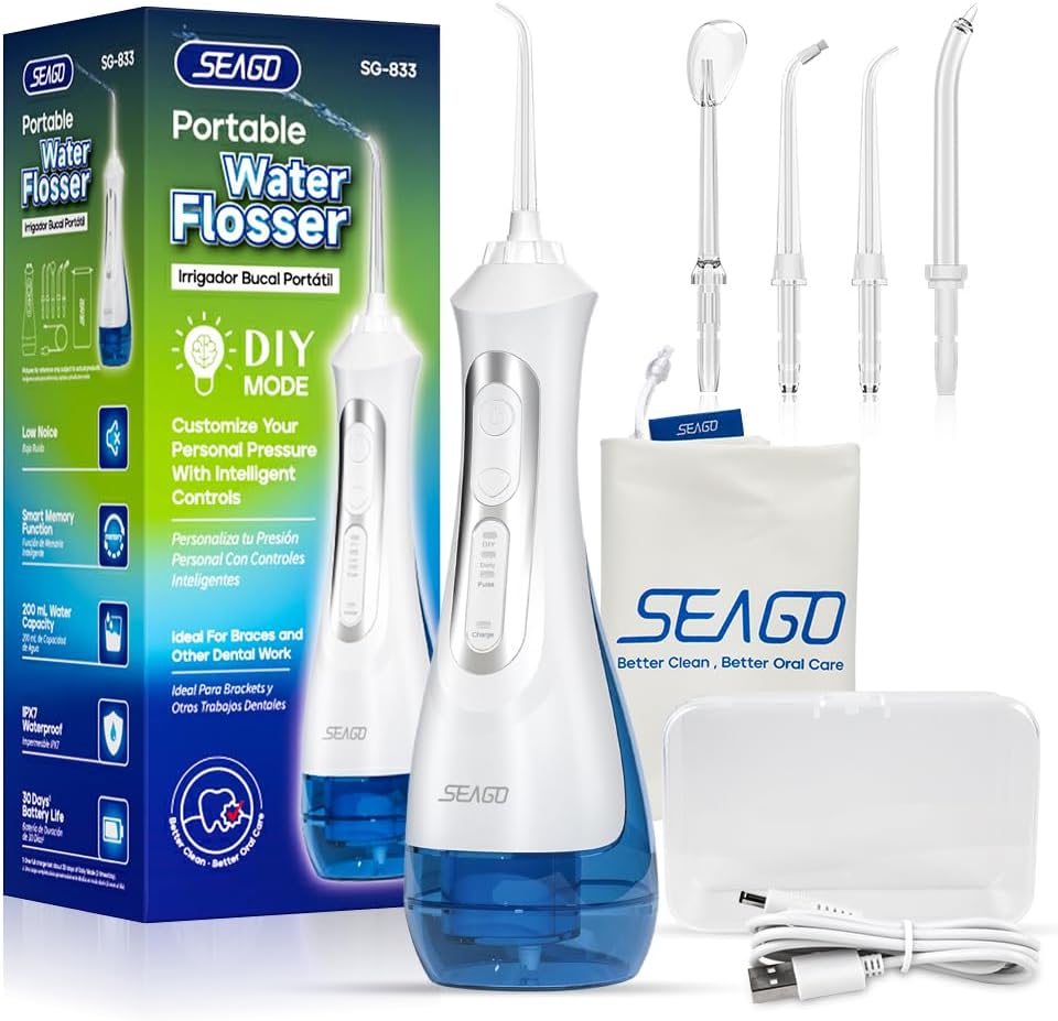 Amazon.com: PRO-SYS JetFloss GO Cordless Water Flosser Rechargeable ...