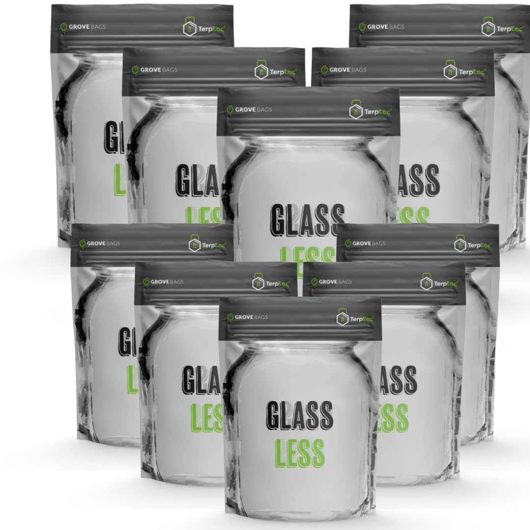 Terploc Grove Bags 10 Stück für 15g Füllmenge Einschweiß- und Zipbeutel ...