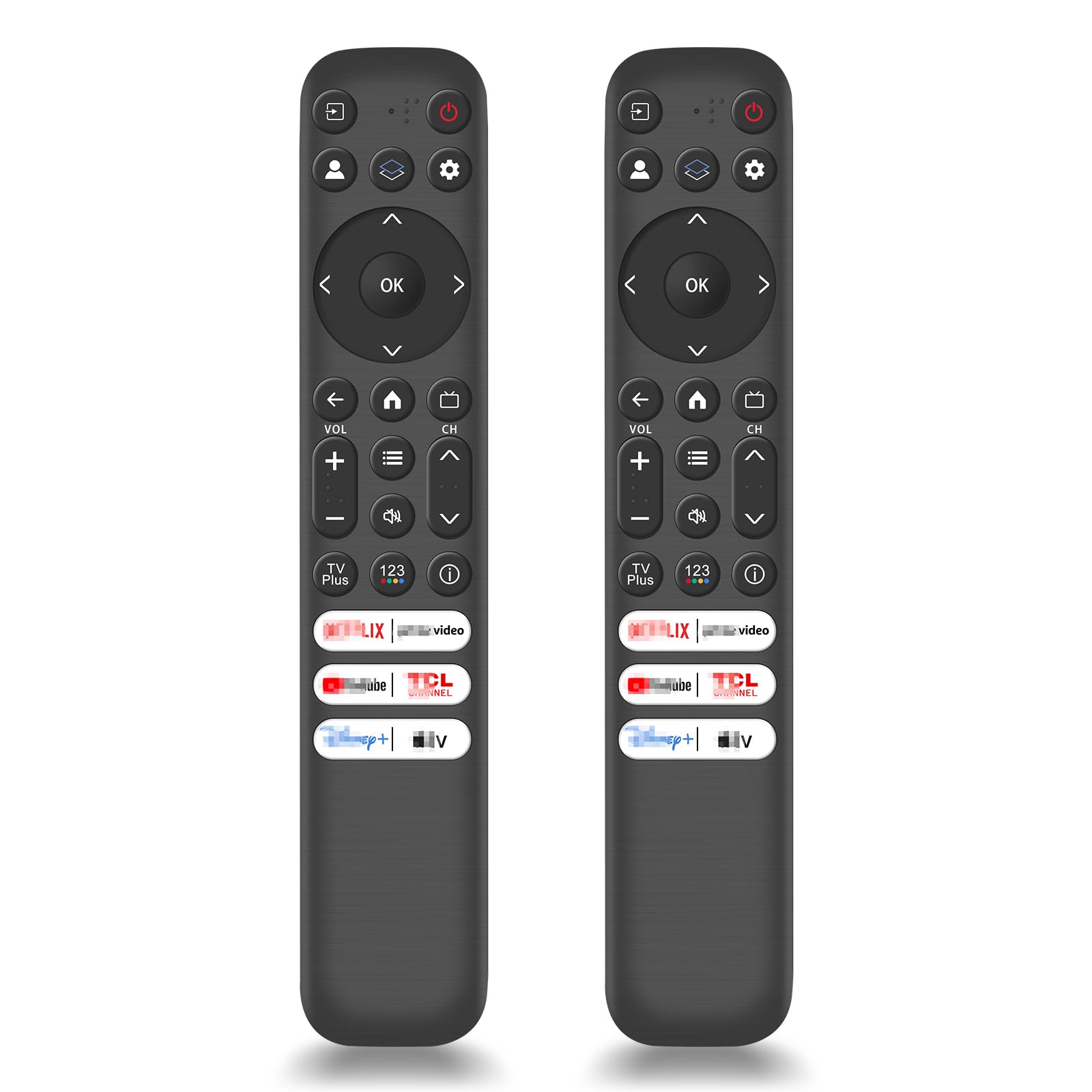 Amazon.com: 2PC RC813 Remote Control Replacement for TCL Compatible ...