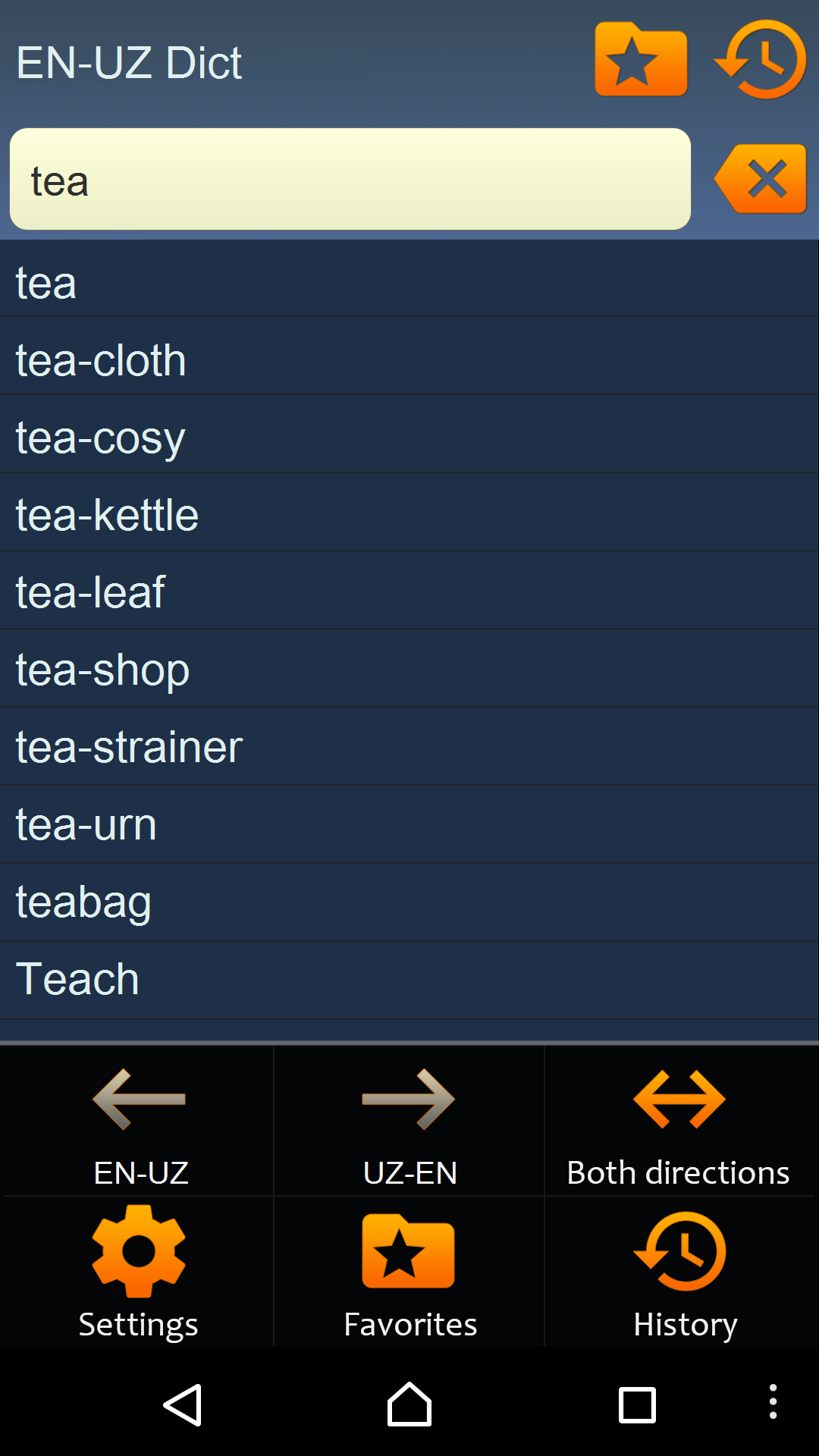 English Uzbek dictionary - App on the Amazon Appstore