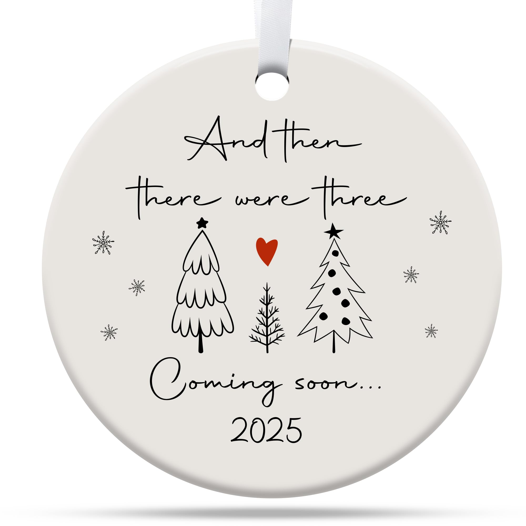 Amazon.com: Expecting Baby Ornament 2025, Pregnancy Announcement for ...
