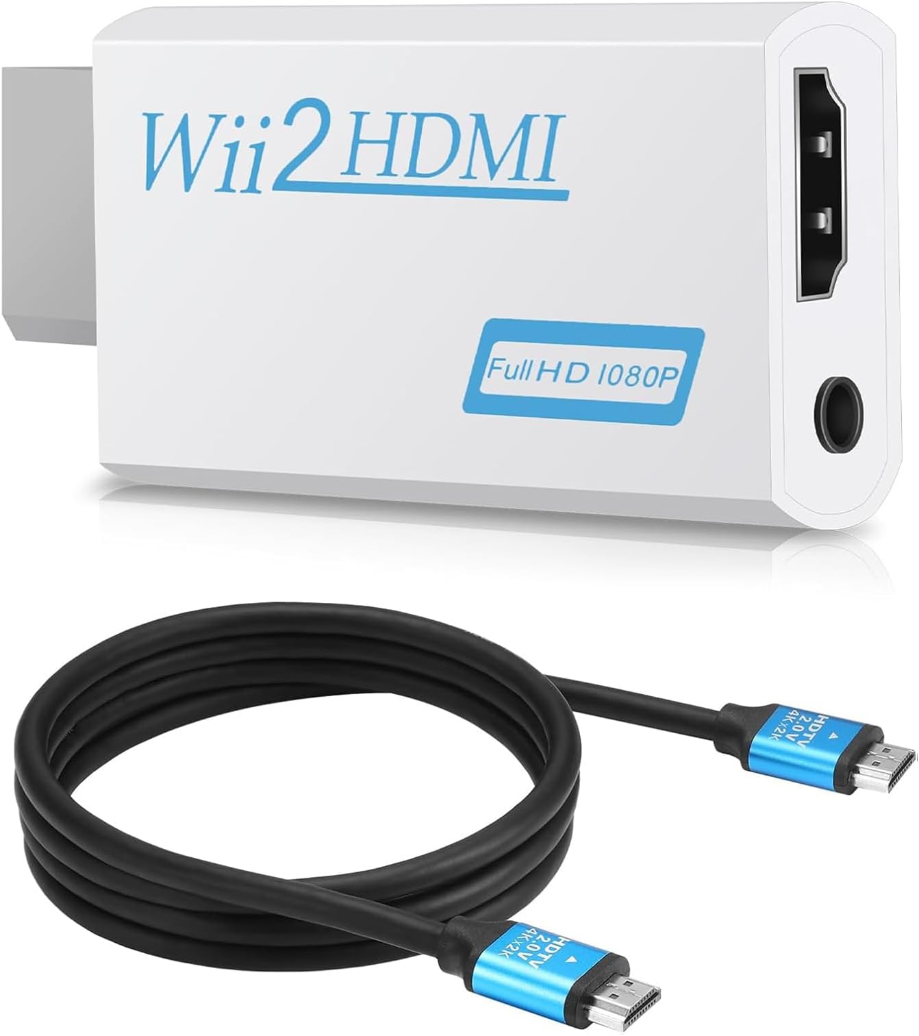 Wii to HDMI Converter Real 720P/1080P HD Output Video Audio Converter ...