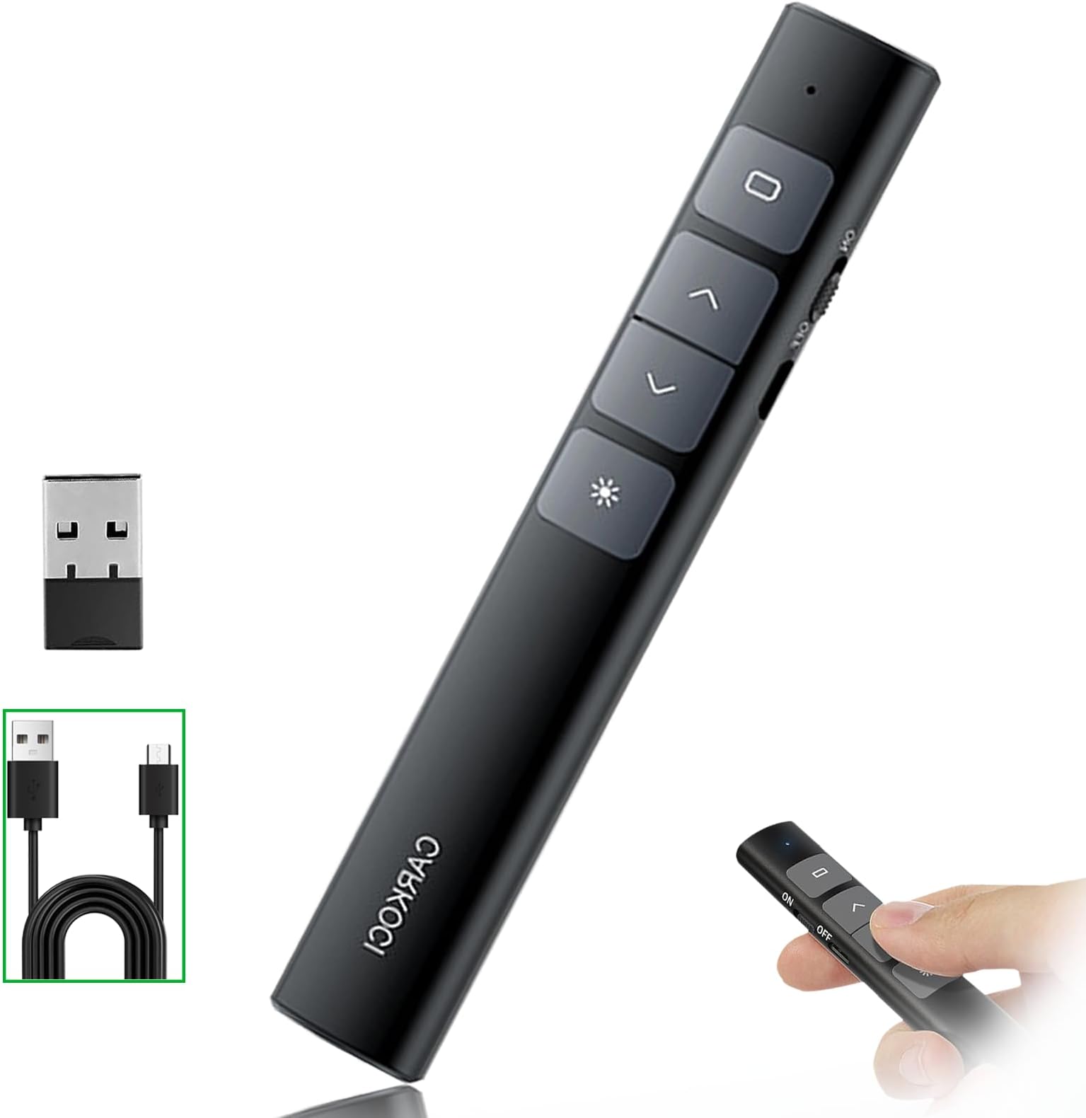 Presentador Inalambrico para Diapositivas, PowerPoint Control Remoto ...