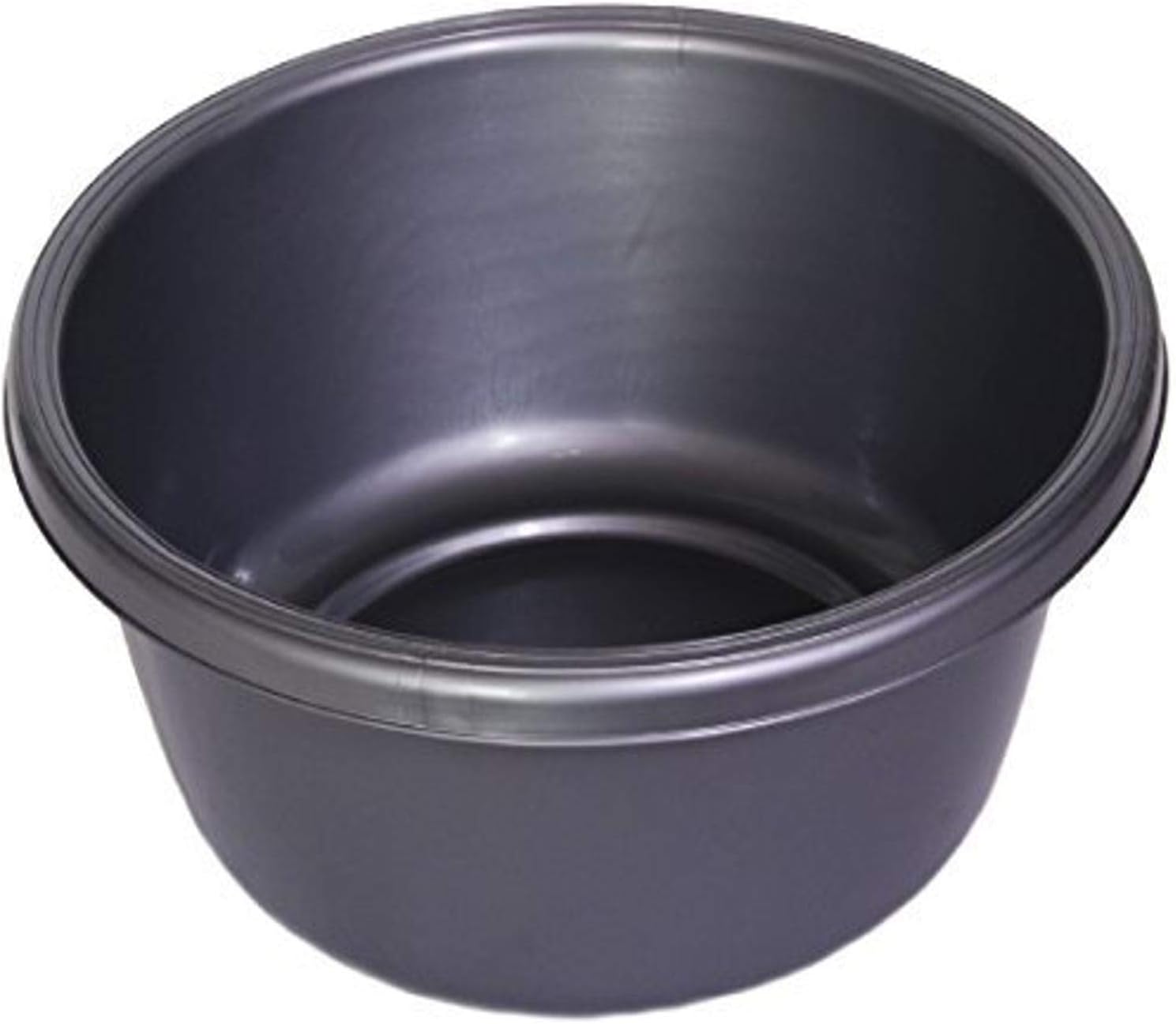 Amazon.com: Ybm Home Round Plastic Wash Basin 1151 (1, Gray) : Health ...