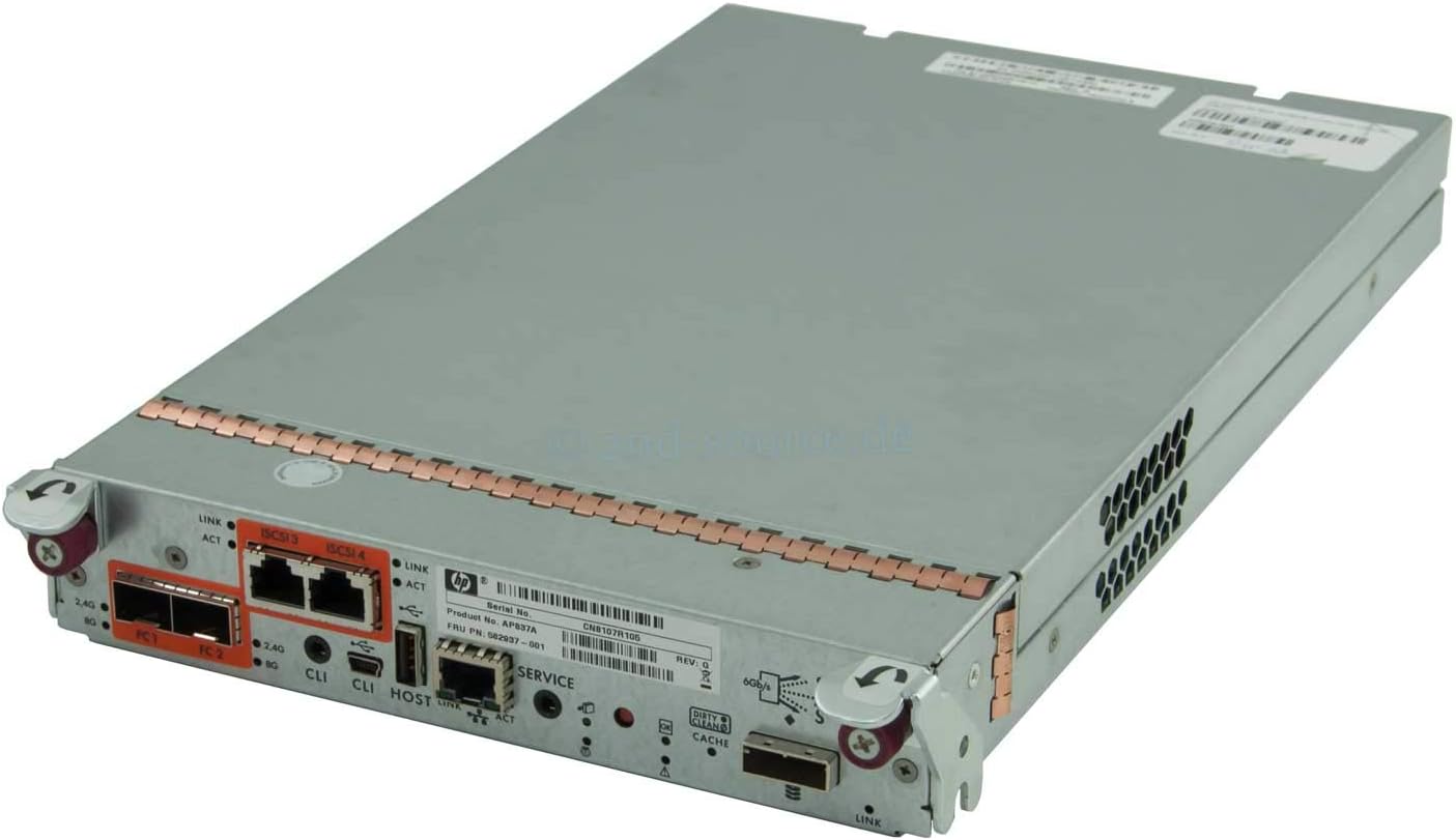 HP StorageWorks P2000 G3 FC iSCSI Combo Sistema Array Driver : Amazon.com.mx: Electrónicos