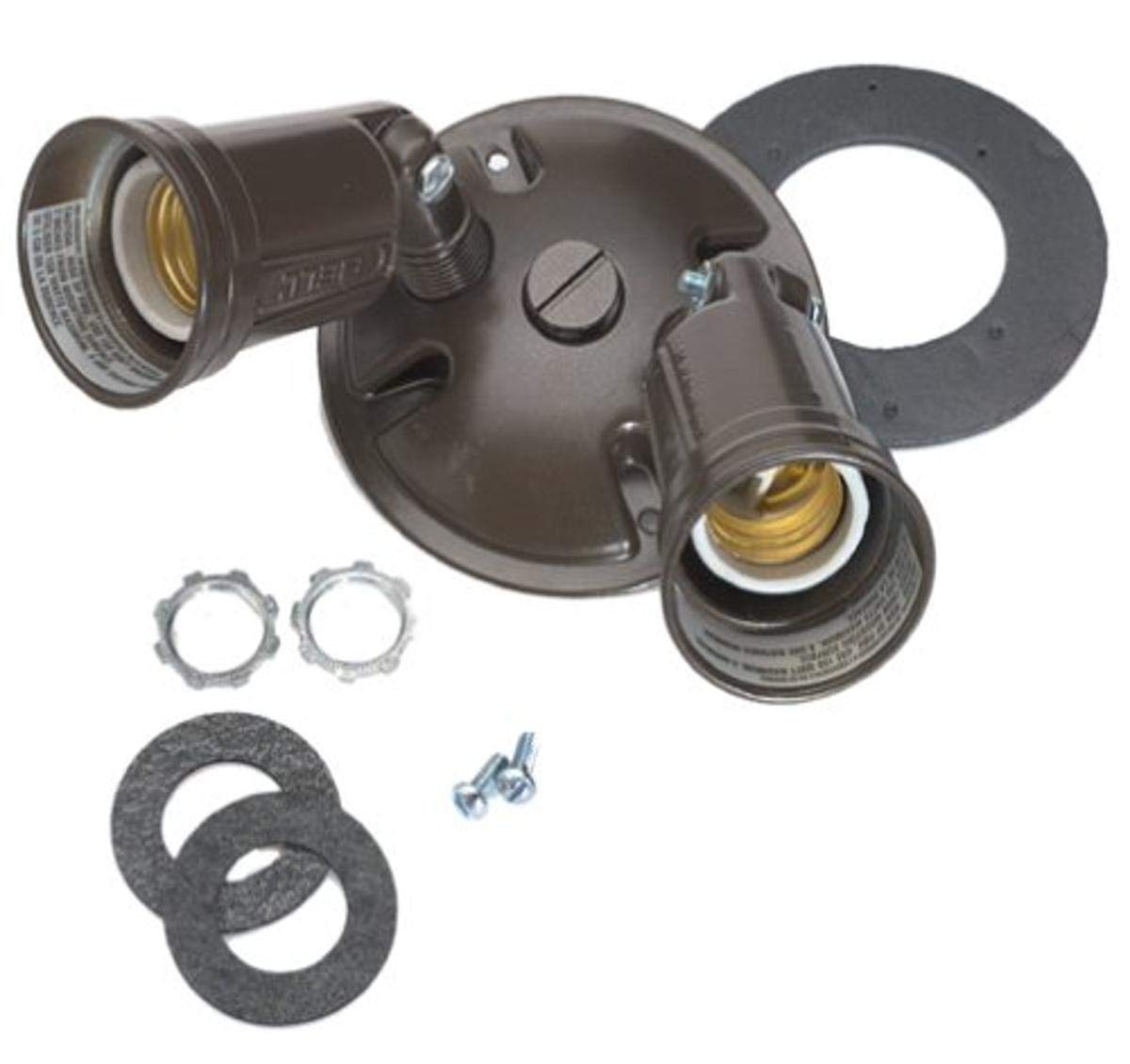 Hubbell-Bell 5625-7 4" Round Cover Combinations for 75-150 Watt Par 38 ...