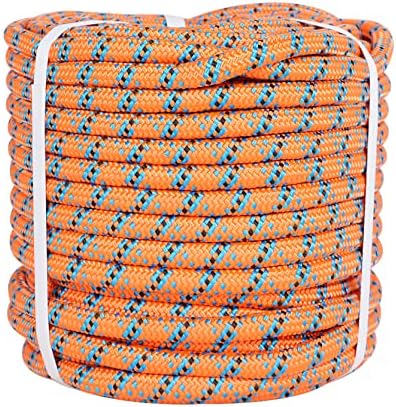 TINVHY Arborist Bull Rope, 1/2 Inch by 150 Feet 32 Strand High Strength ...