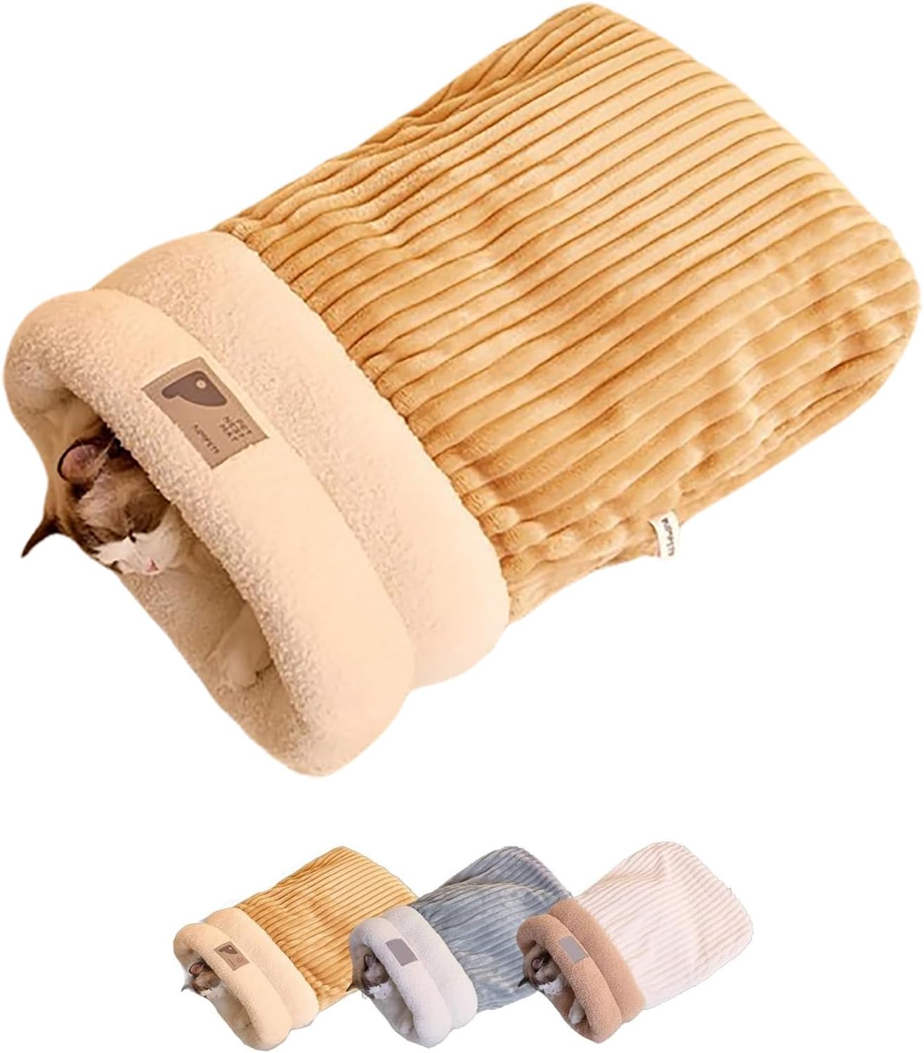 Amazon.com : Cat Sleeping Bag for Indoor Cats, 2024 New Cat Winter ...