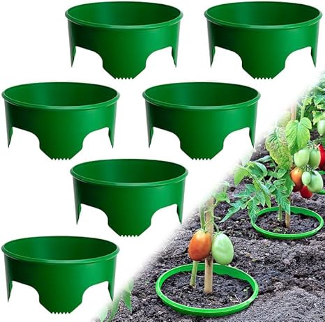 Amazon.com : EBaokuup 6 Pcs 10 Inch Planting Grow Rings-Planting ...