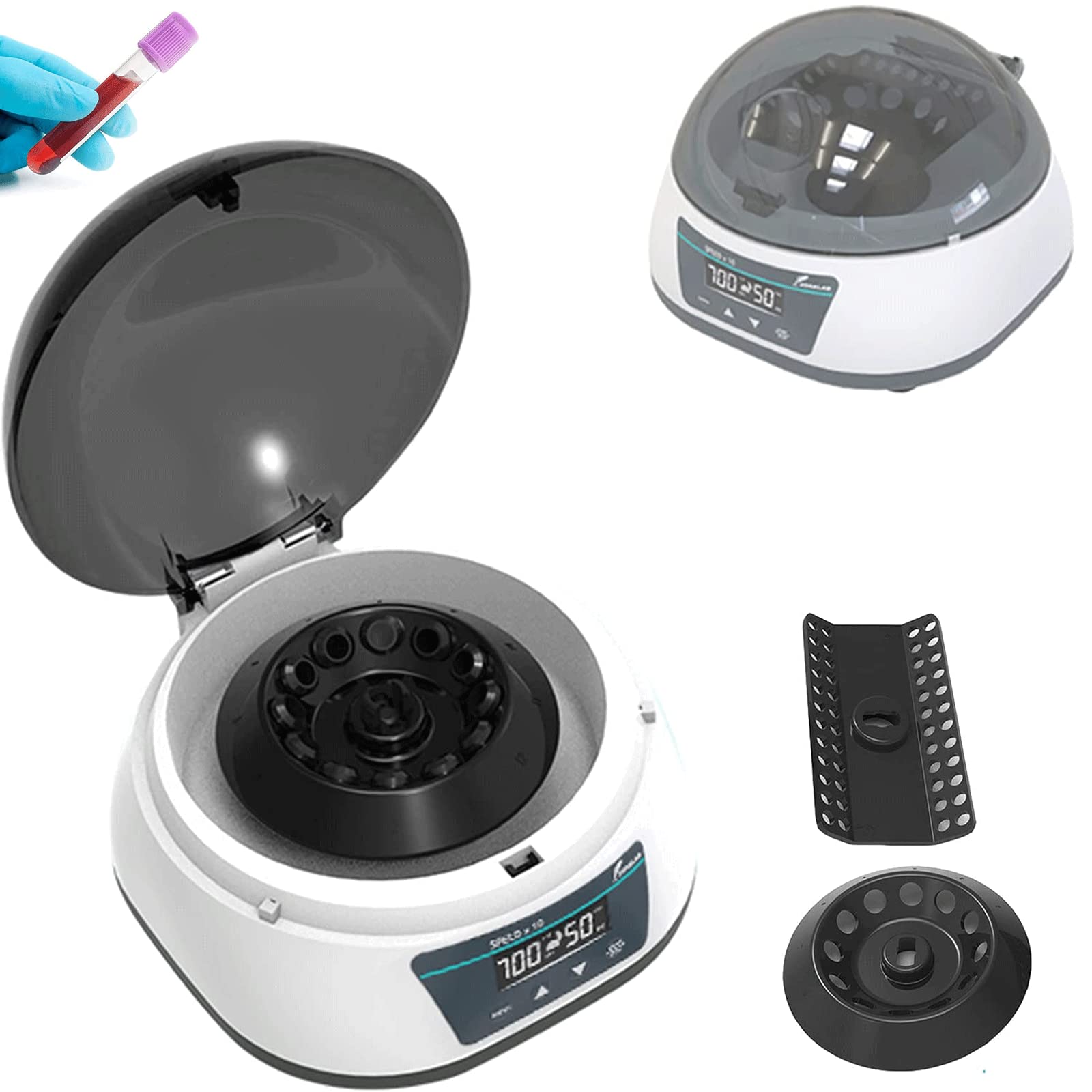 Buy Lab Benchtop Centrifuge,mini Digital Display Desktop Centrifuge ...