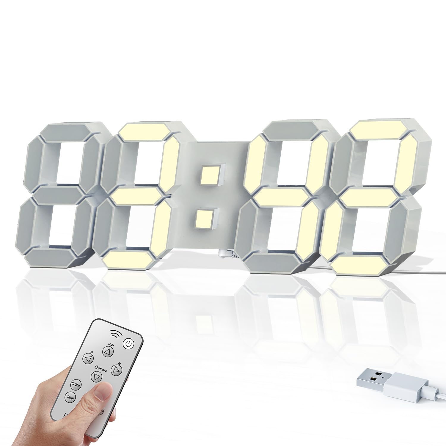 Cool Digital Wall Clocks