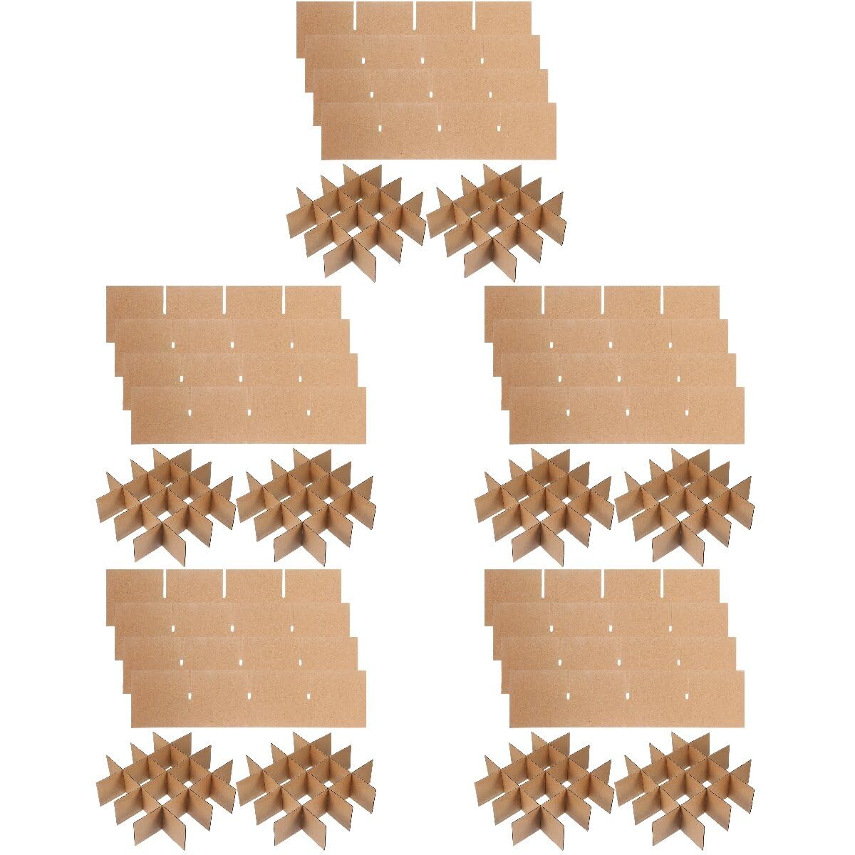 Amazon.com: TOPPERFUN 5Set Box Cardboard Divider Kit, 13x3in Packaging ...