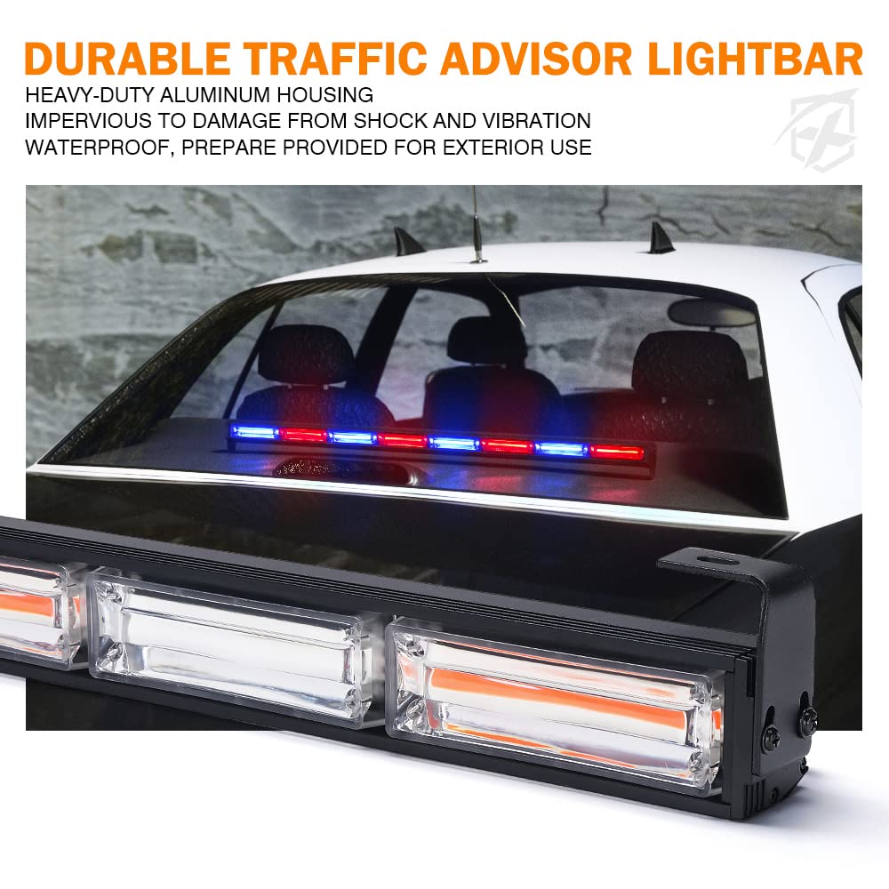 Snapklik.com : Xprite 35" COB Emergency Strobe Traffic Advisor Light ...