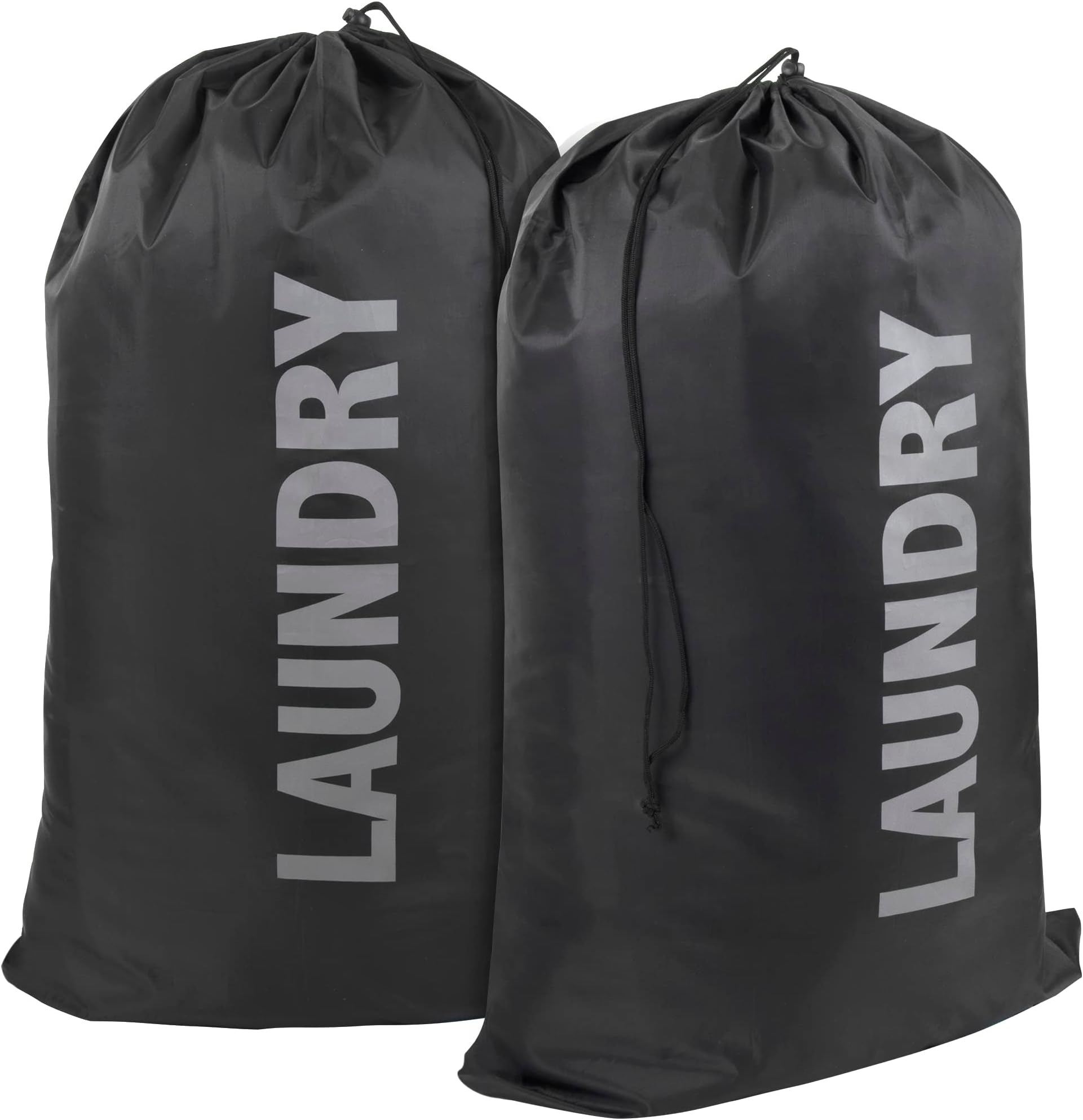 Amazon.com: YETHAN Extra Large Laundry Bag 3 Pack, Black, Travel ...