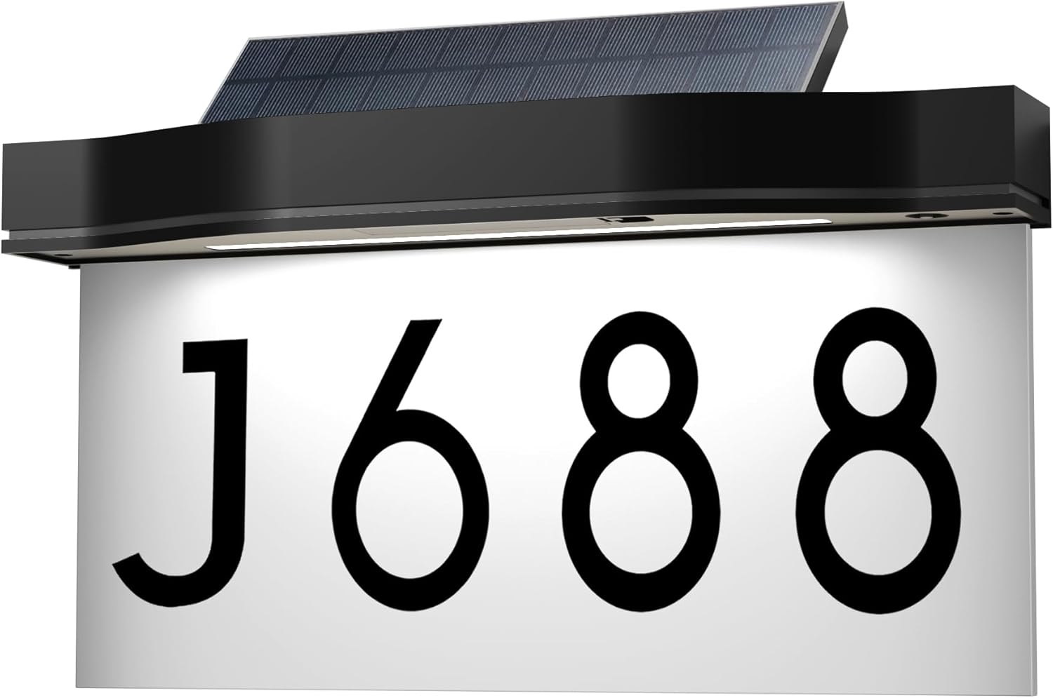 Amazon.com: Solar Address Sign, Lighted Address Plaque Outdoor ...