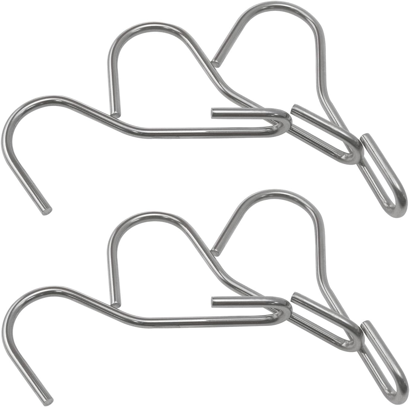 Amazon.com: Lovelysp-Heavy Duty S Hooks Pot Hooks Tray Holder Hooks 90 ...